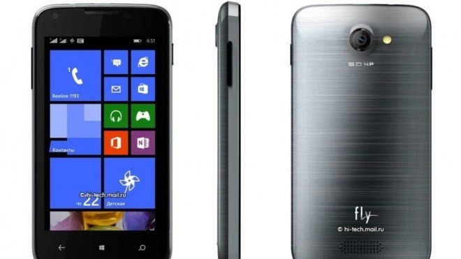 Fly Smartphone mit Windows Phone 8.1: Made in Russia für 83 Euro