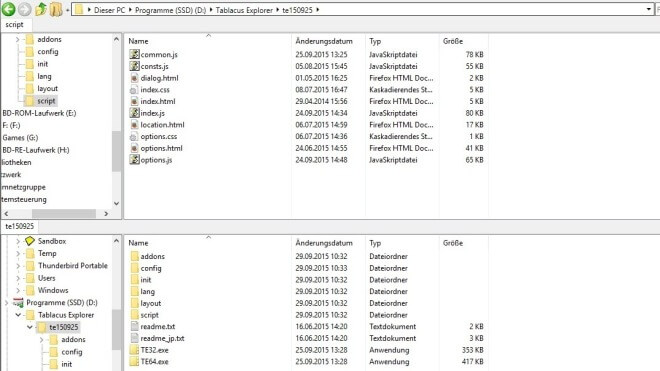 Tablacus Explorer Download - Explorer-Ersatz für Windows