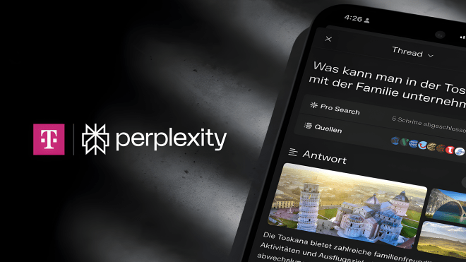 Künstliche Intelligenz: Telekom schenkt Kunden Perplexity AI Pro-Abo