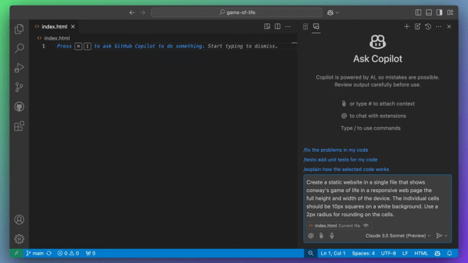 Microsoft integriert Entwickler-KI GitHub Copilot kostenlos in VS Code