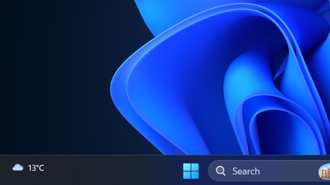 Windows 11: Erste Anzeichen für Arbeit an kleinerer Taskleiste