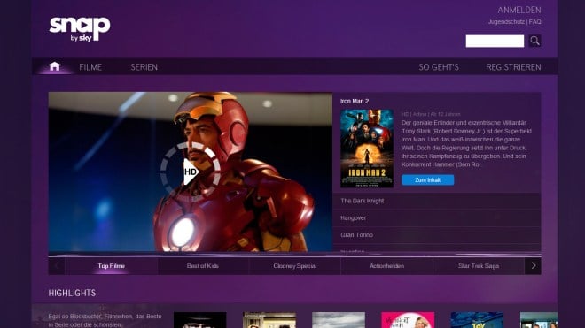 Snap: Sky bereitet sich mit massiver Preissenkung auf Netflix vor