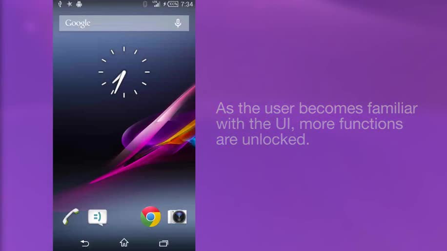 EvolutionUI: Sony macht Android-Interface zum Spiel