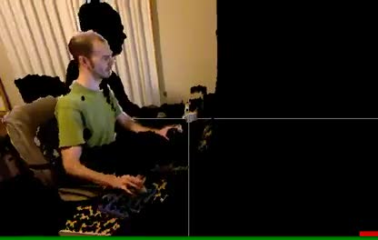 Kinect als 3D-Webcam - Video #1