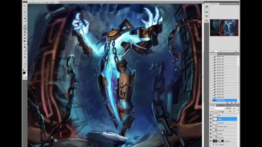 League of Legends - Xerath Art Spotlight - Trailer