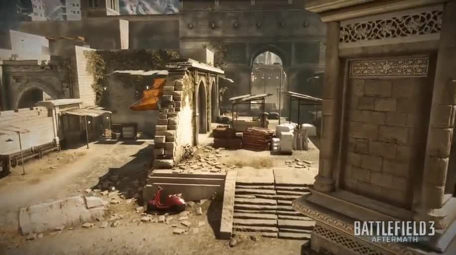 Battlefield 3 : Aftermath – Talah Market Overview