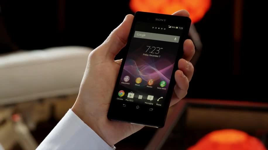 Sony Xperia Z – Das Display